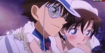 Kaito Kuroba and Aoko Nakamori - Detective Conan Wiki