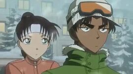 Heiji Hattori vs. Shinichi Kudo: Deduction Battle on the Ski Slope ...